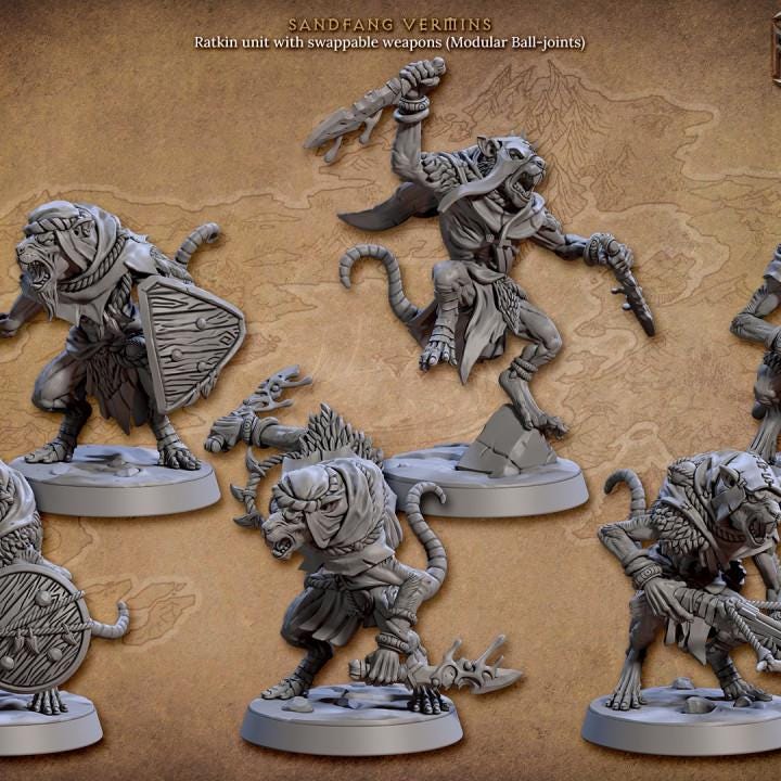 Armata tal-Vermin ta' Sandfang Ratkins – Artisan Guild – Dungeons and ...